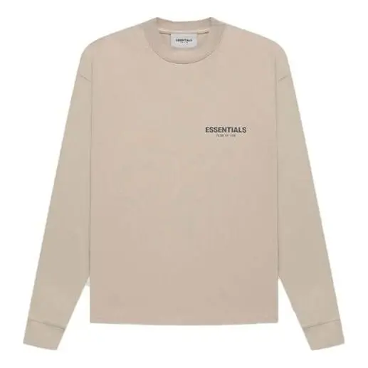 Fear Of God Fw21 Long Sleeve T-shirt - Tan