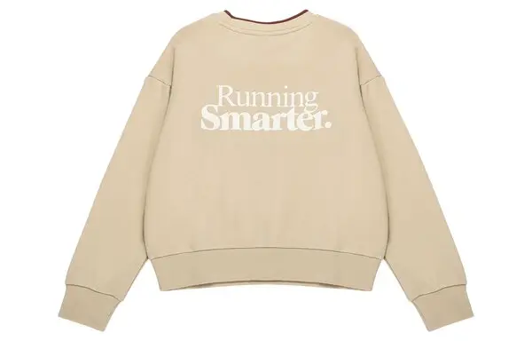 NEW BALANCE Athletics 70s Crewneck Sweatshirt - Beige/white
