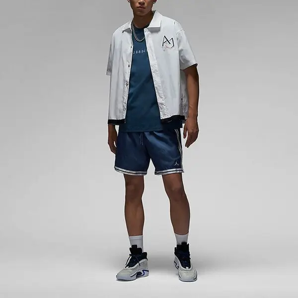 JORDAN Air T-shirt 'dark - Blue