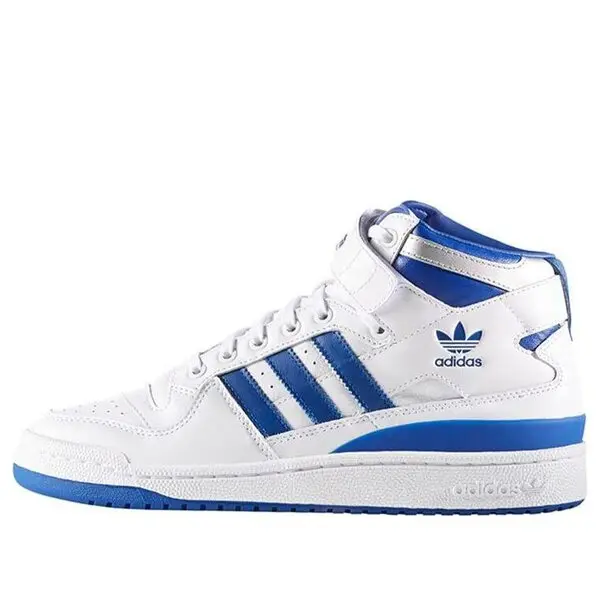 Adidas Forum Mid Refined High-top Sneakers - White