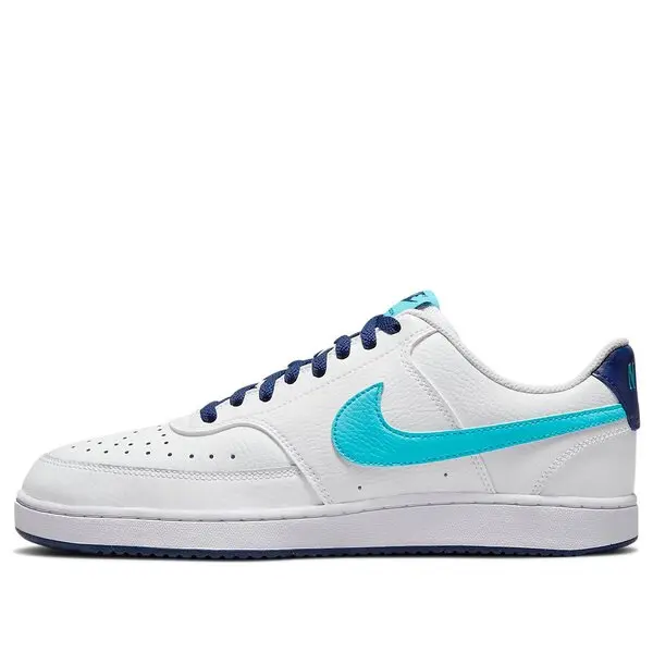 Nike Court Vision Low Top Sneakers - Blue/white