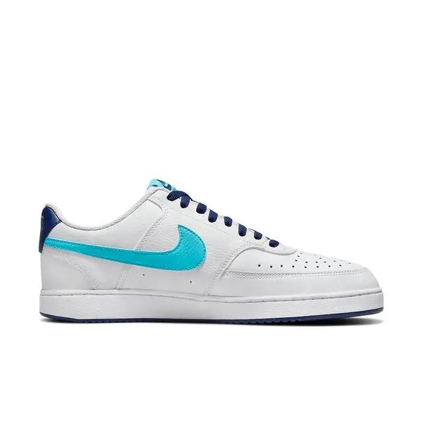 Nike Court Vision Low Top Sneakers - Blue/white