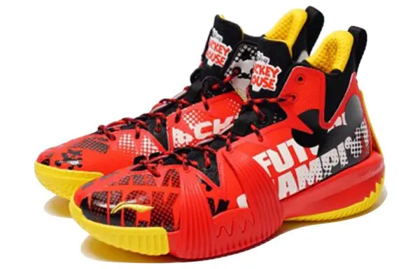 LI-NING X Disney Badfive High-top Sneakers