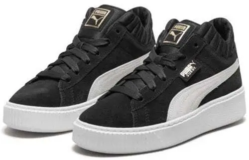 PUMA Platform Demi Retro Low Top Sneakers - Black