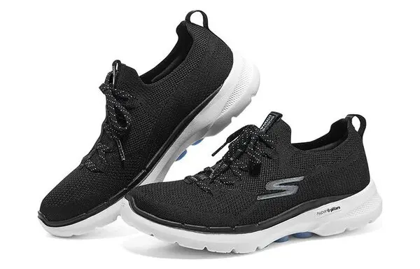 Sketchers Go Walk Athletic Sneakers - Black/light Blue