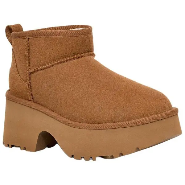 UGG Classic Ultra Mini New Heights Boots - Chestnut