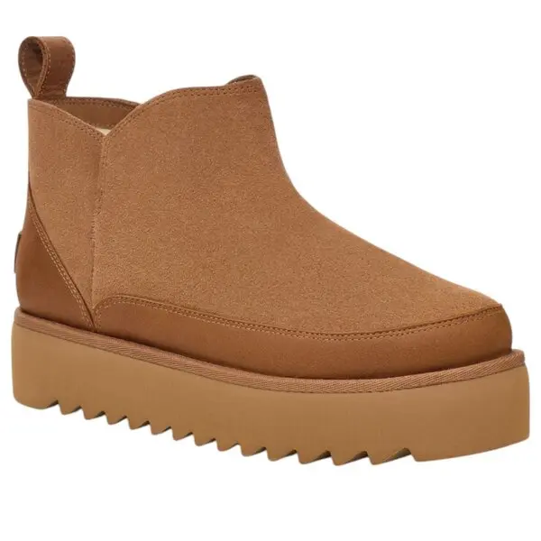 UGG Alina Ultra Mini Platform Boots - Chestnut