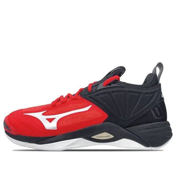 Mizuno Wave Momentum 2 Athletic Shoes - Red/black