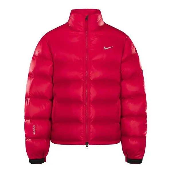 Nike X Nocta Drake Sunset Puffer Jacket - Red