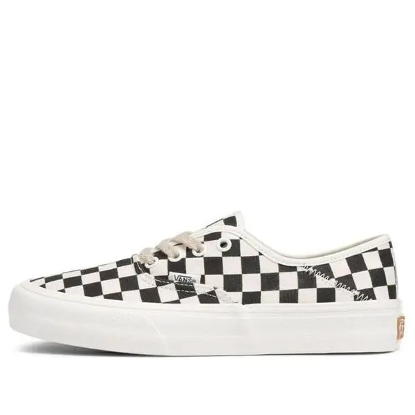 VANS Authentic Checkerboard Low Top Sneakers - Black/white