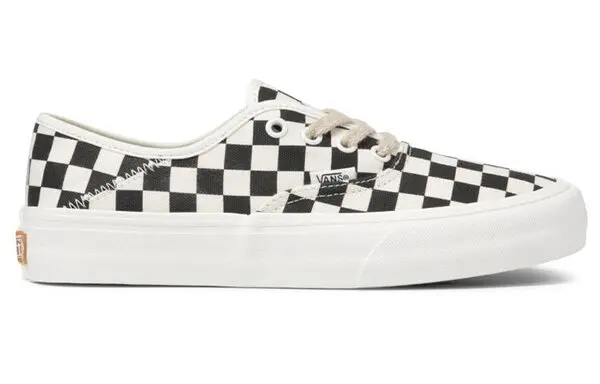 VANS Authentic Checkerboard Low Top Sneakers - Black/white