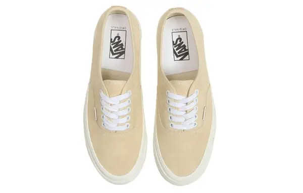 VANS Og Authentic Lx Low Top Sneakers - Creamyellow/white