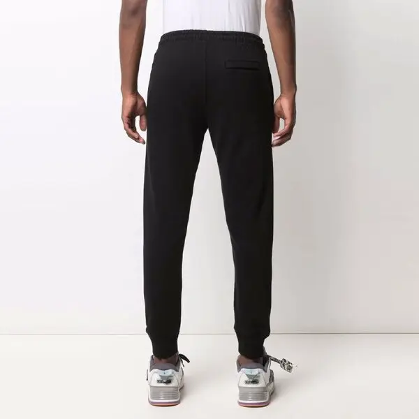 Off-White Ss21 Solid Color Logo Sports Pants/trousers/joggers - Black