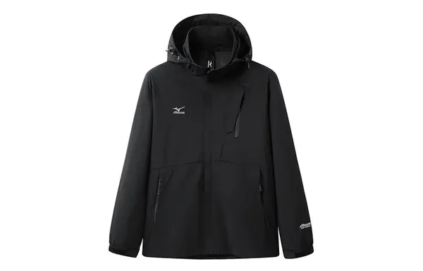 Mizuno Logo Zip-up Hooded Jacket