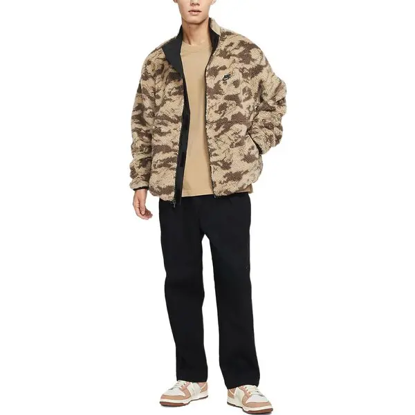 Nike Club Fleece 2-way Jacket - Black/sail