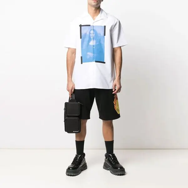 Off-White Ss21 Printing Logo Short Sleeve Shirt