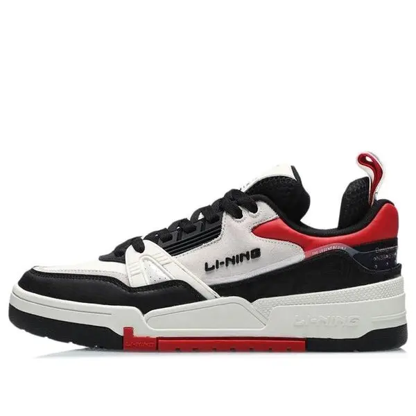 LI-NING 001 Btc Athletic Sneakers - Black/white/red