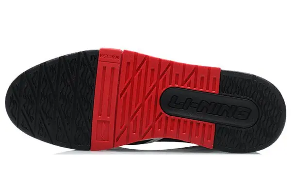 LI-NING 001 Btc Athletic Sneakers - Black/white/red