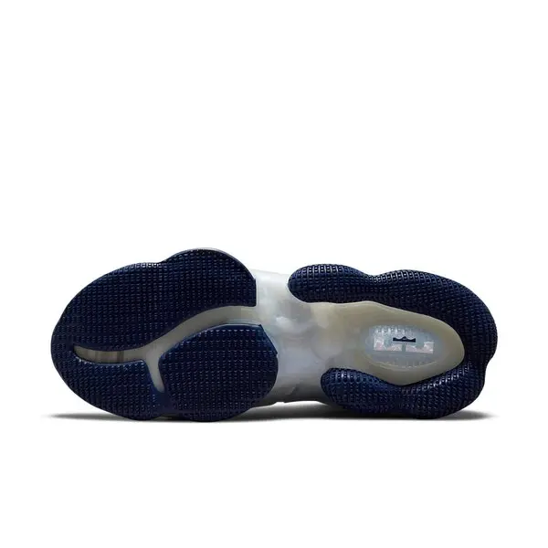 Nike Space Jam X Lebron 19 Ep 'sweatsuit' Athletic Sneakers - Silvergrey/blue