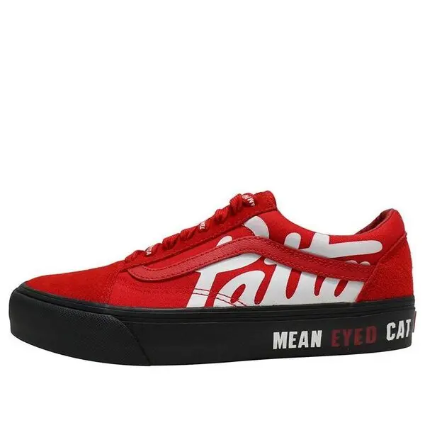 VANS Patta X Old Skool Vlt Lx 'mean Eyed Cat High Risk Sneakers - Red
