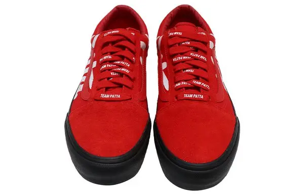 VANS Patta X Old Skool Vlt Lx 'mean Eyed Cat High Risk Sneakers - Red