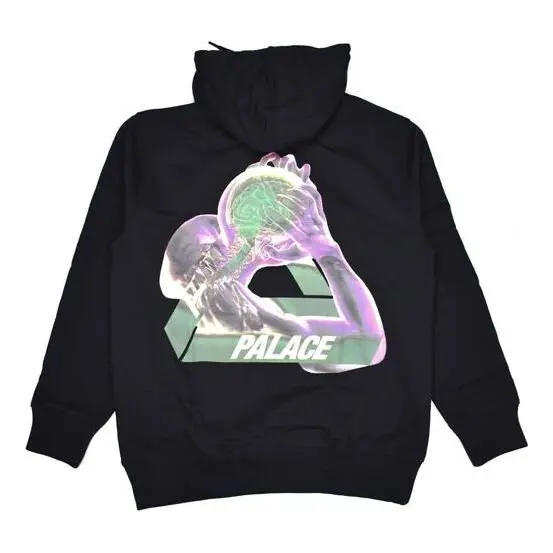 PALACE Transparent Character Logo Hoodie - Black