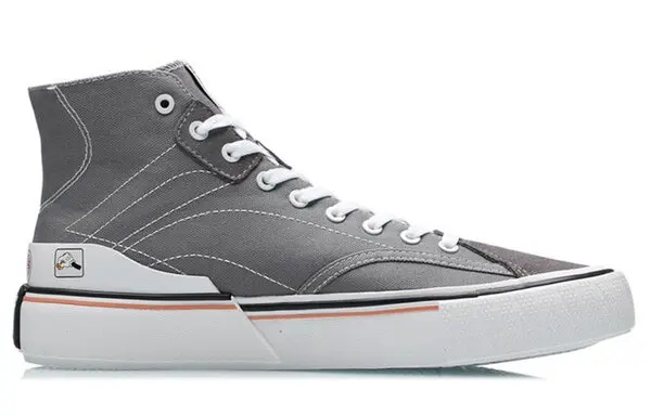 LI-NING X Mickey Mouse Canvas High Top Sneakers