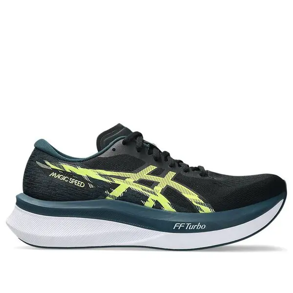 Asics Magic Speed 4 Athletic Sneakers - Black/tranquil Teal