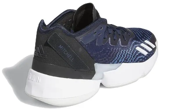 Adidas D.o.n. Issue #4 Low Top Basketball Sneakers - Navy/white/black