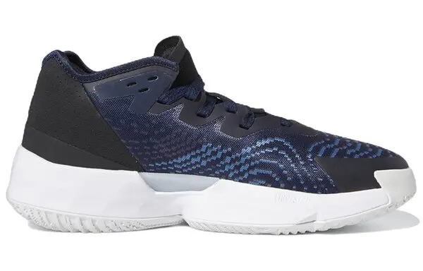 Adidas D.o.n. Issue #4 Low Top Basketball Sneakers - Navy/white/black