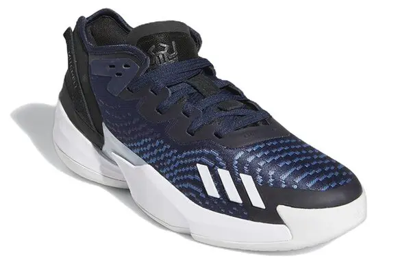 Adidas D.o.n. Issue #4 Low Top Basketball Sneakers - Navy/white/black