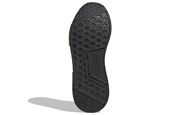 Adidas Nmd_r1 "black Signal Green" Sneakers - Black/volt