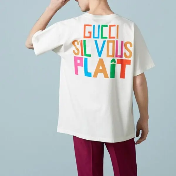 Gucci Cotton Jersey T-shirt With Print