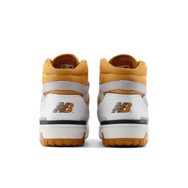 NEW BALANCE 650r "canyon" High Top Sneakers - White/brown