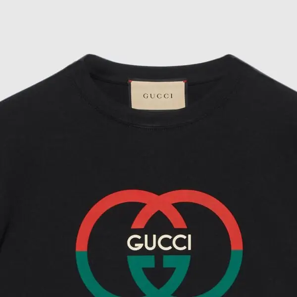 Gucci Cotton Jersey Printed T-shirt