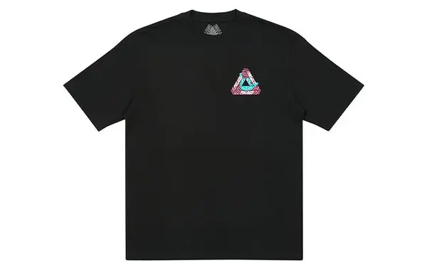 PALACE Tri-zooted Shakka Round Neck Short Sleeve T-shirt - Black