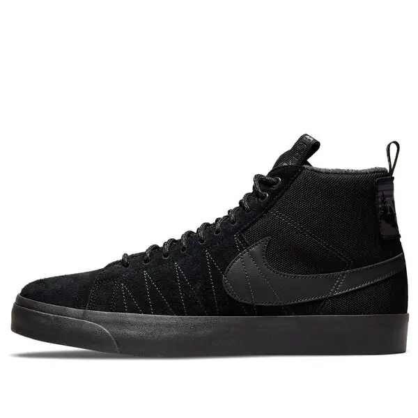 Nike Blazer Mid Premium Sb 'acclimate Pack Triple - Black