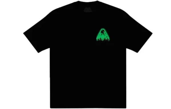 PALACE Tri-cult Limited Triangle Print Short Sleeve T-shirt - Black
