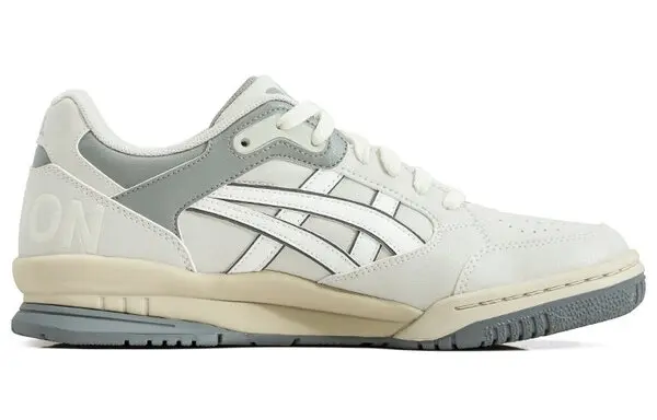 Asics Gel-spotlyte Low Top Sneakers - Cream/grey