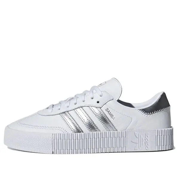 Adidas Sambarose Platform Sneakers - White