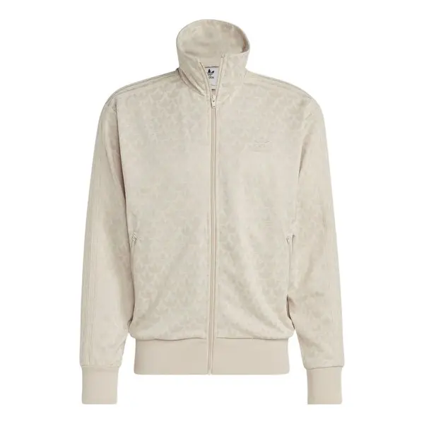 Adidas Graphic Monogram Track Jacket - Sand Strata