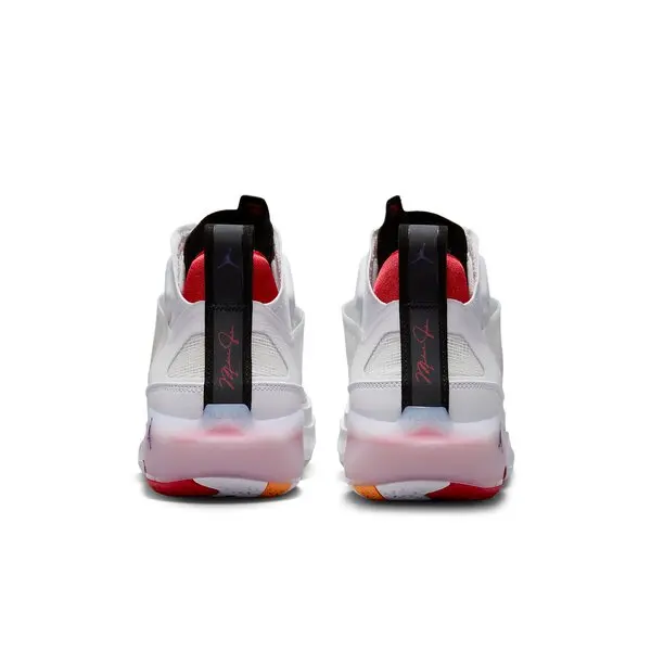 JORDAN Air 37 "hare" High Top Sneakers - White/red