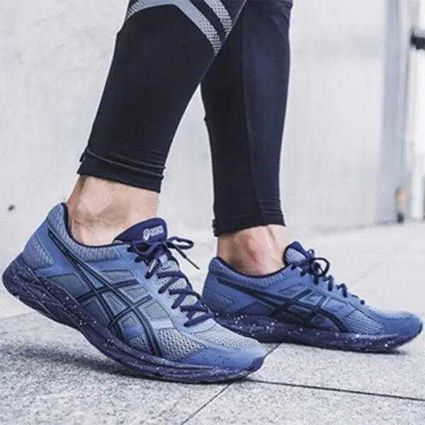 Asics Gel-contend 4 Retro Athletic Sneakers - Blue