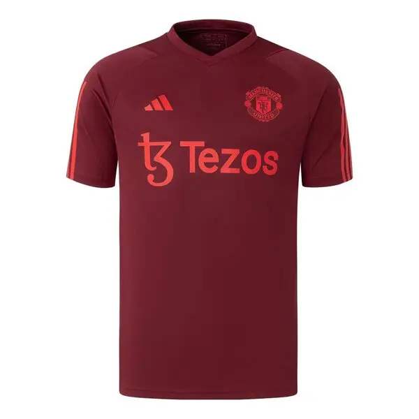 Adidas Manchester United Tiro 23 Training Jersey Asia Sizings - Red