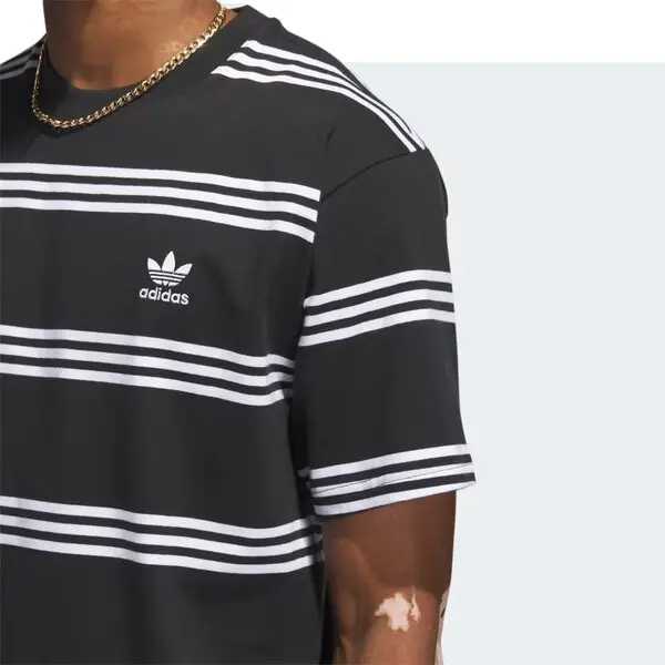Adidas Originals Engineered 3-stripes Tee 'black White