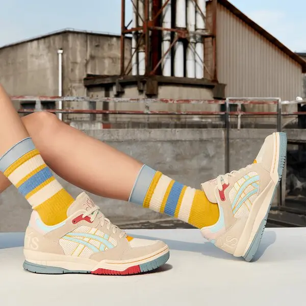 Asics Gel-spotlyte Low Sneakers - White/blue