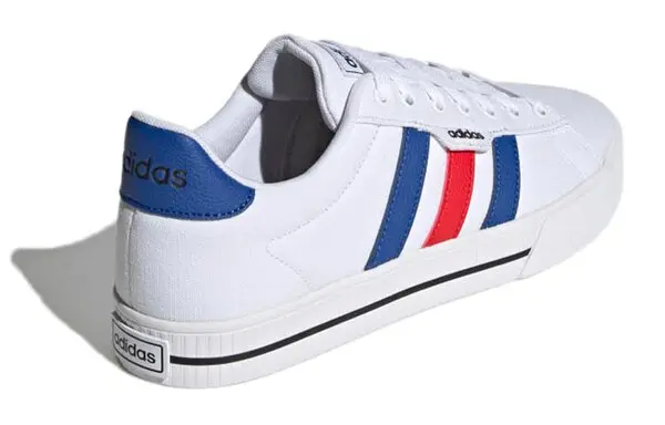 Adidas Daily 3.0 Low Top Sneakers - Cloud White/royal Red/blue
