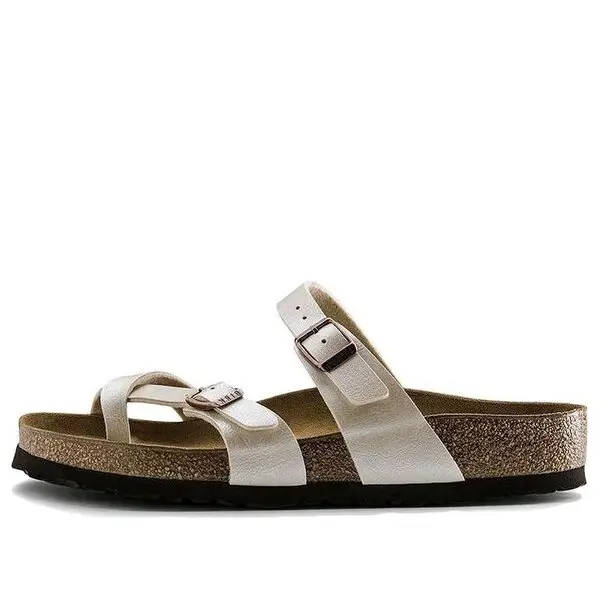 BIRKENSTOCK Mayari Birko-flor Sandals - White