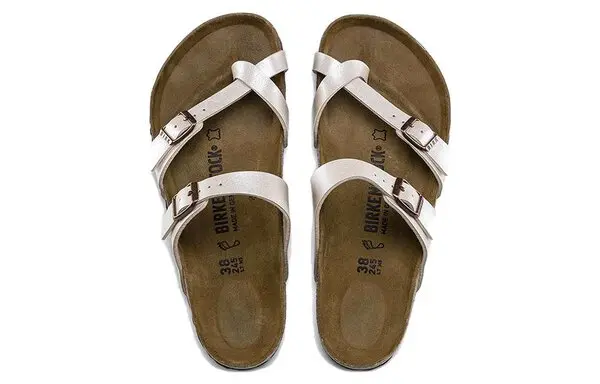 BIRKENSTOCK Mayari Birko-flor Sandals - White