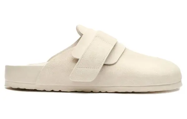 BIRKENSTOCK X Tekla Nagoya Suede Slip-on Clogs - White